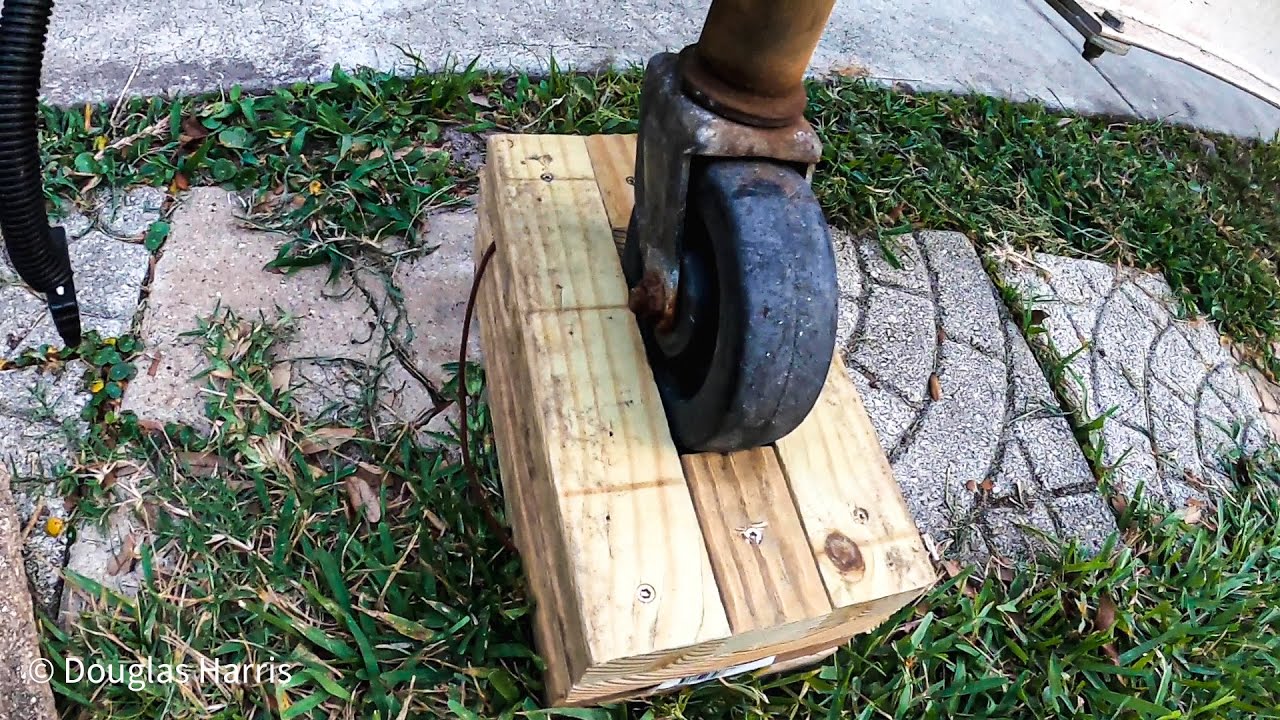 Best DIY Boat Trailer Jack Chock There Is - YouTube
