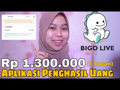 CARA MENGHASILKAN UANG DI BIGO LIVE - APLIKASI PENGHASIL UANG