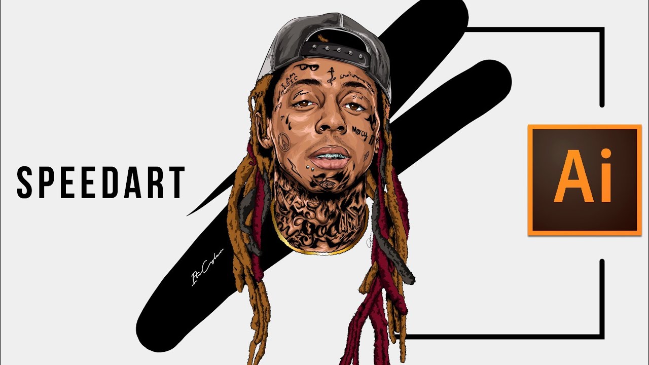 how to cartoon yourself in adobe illustrator | huion inspiroy h640p ...