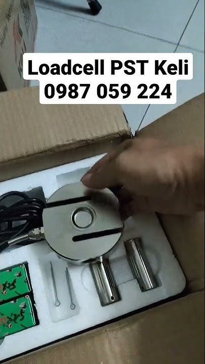Loadcell pst keli - 50kg, 100kg, 500kg, 1t, 2t, 5t - YouTube