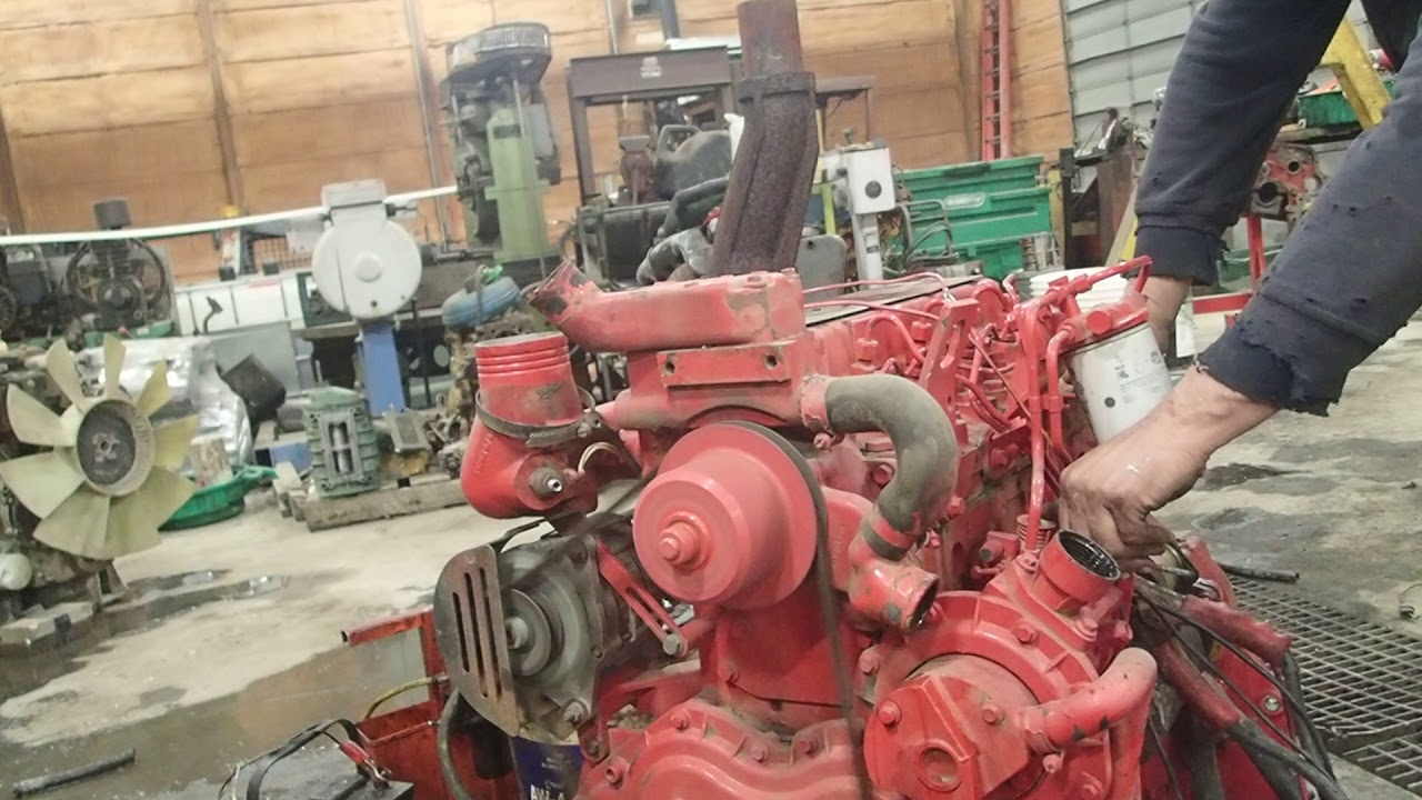 PERKINS 1004-42 STRESS BLOCK ENGINE - YouTube
