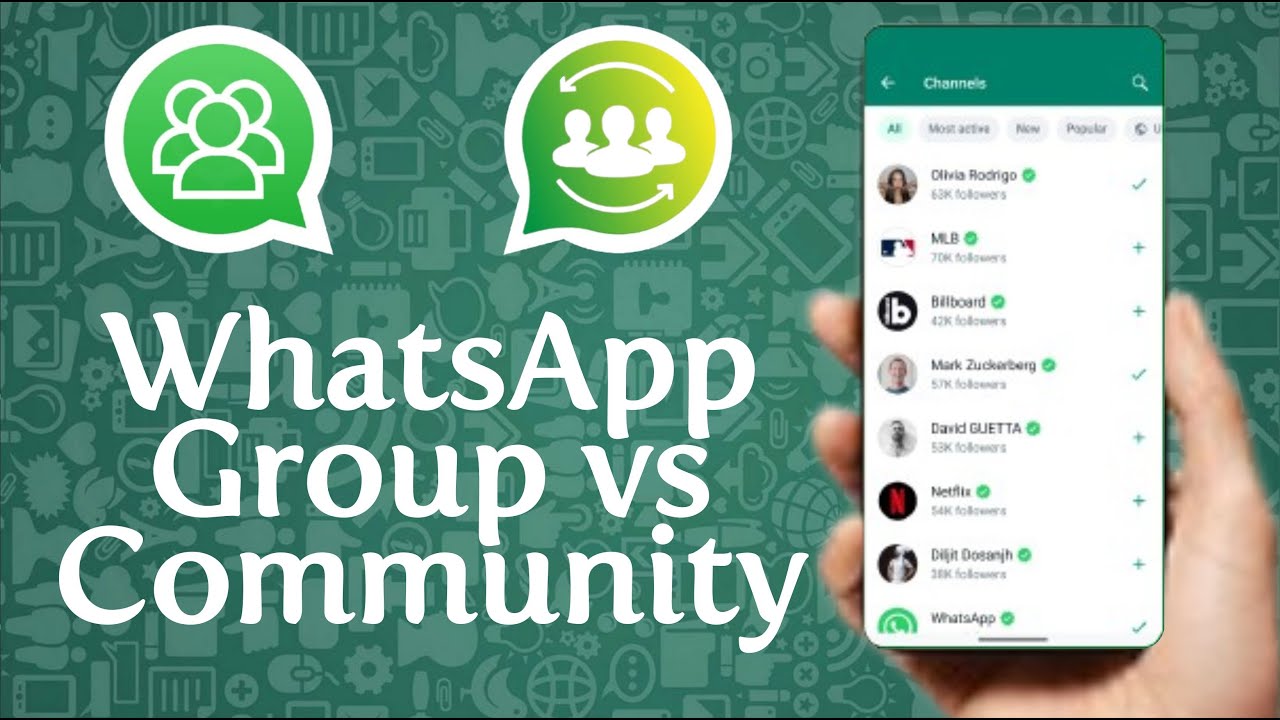 WhatsApp Community And WhatsApp Group: All The Differences - YouTube