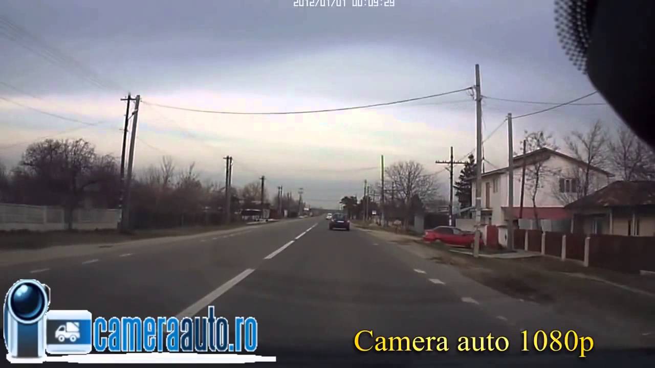 Camera auto iUni 1080p filmare HD pe timpul zilei - YouTube