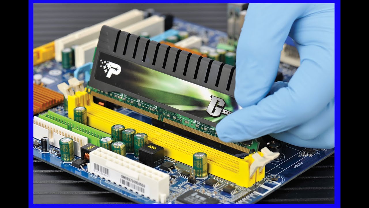 How to Installation PC RAM (Random Access Memory) - YouTube