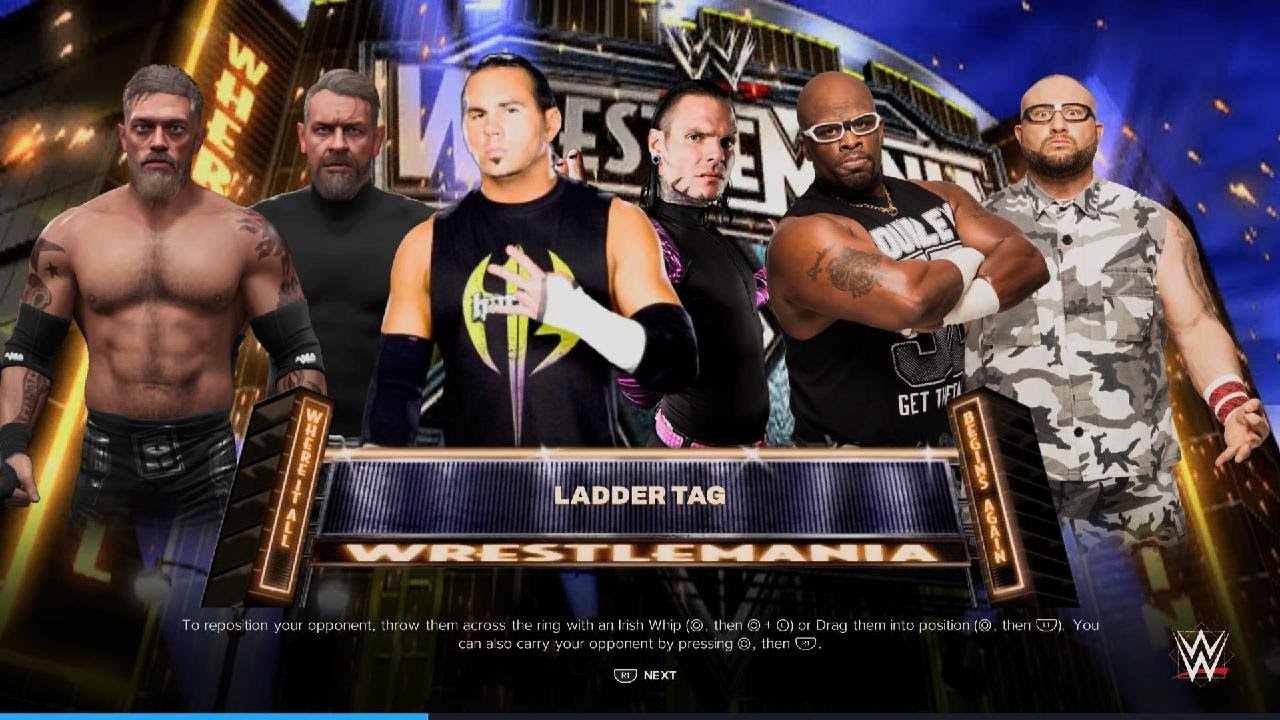 WWE 2K24 Ladder Tag team match - YouTube
