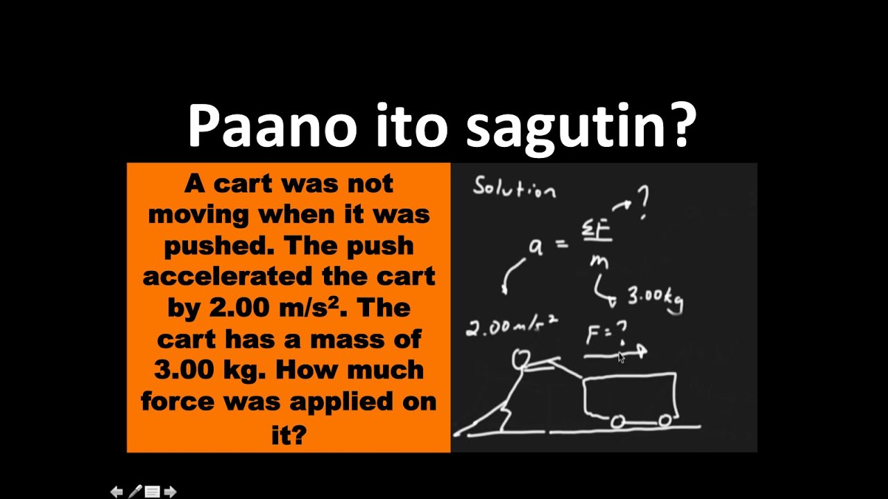 Problem Solving Forces Episode 1 Tagalog Physics Physics UPCAT Problem Solving Forces Episode 1 Tagalog Physics Physics UPCAT