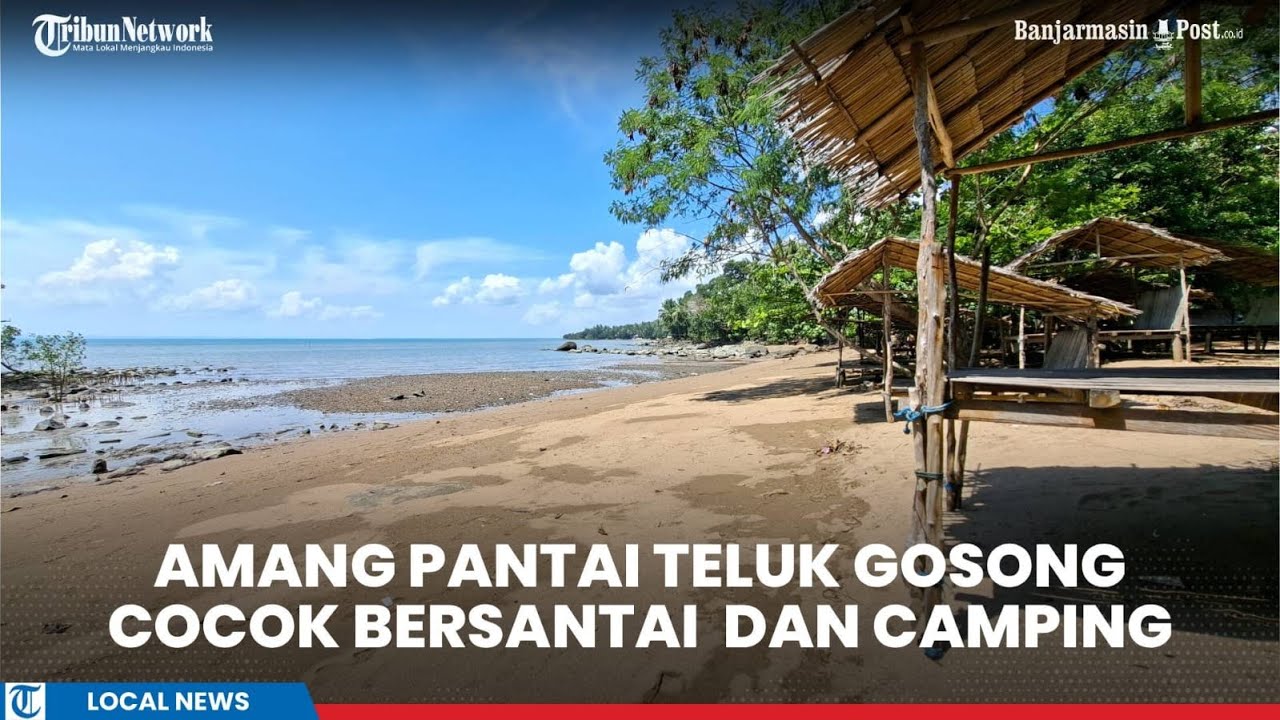 Berkunjung ke Pantai Teluk Bakau, Nikmati Sensasi Debur Ombak Kotabaru ...