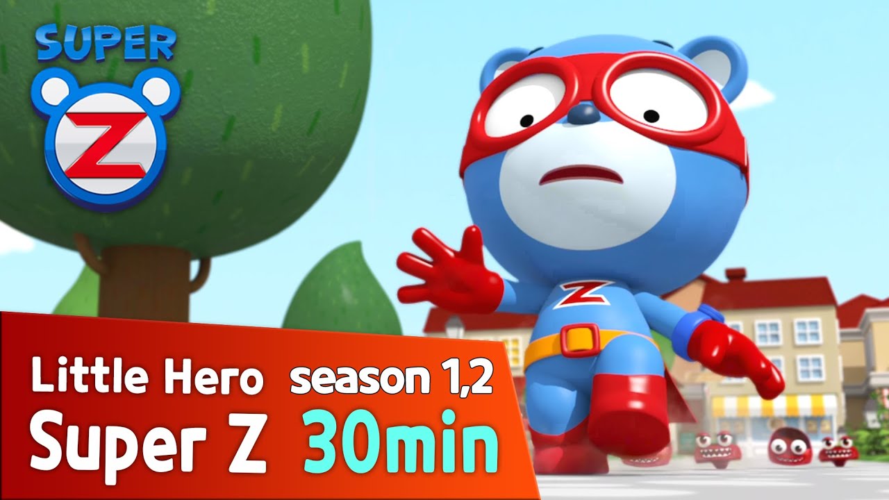 [Super Z 1,2] Little Hero Super Z l 30min Play l ASMR COLOR PLAY! l ...