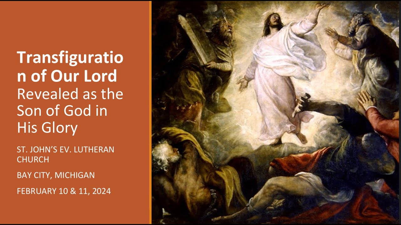 Transfiguration Sunday Worship Service - February 11, 2024 - YouTube