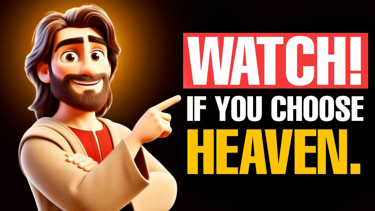 God Says, "WATCH If You Choose HEAVEN" | God Message For You Today ...