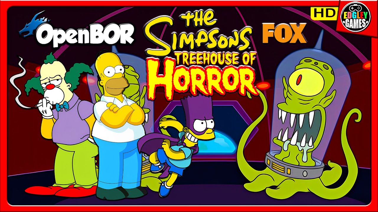 The Simpsons TreeHouse of Horror - Gameplay with Homer (OpenBOR ...