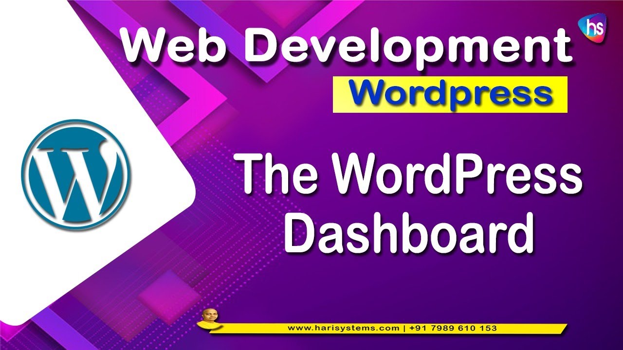 Wordpress dashboard screen | Administration Screens | Wordpress tutorial | Sekharmetla ...