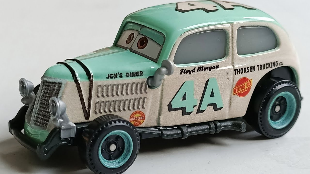 Disney Pixar CARS - Floyd Morgan - 40's Coupe - review - unboxing - YouTube