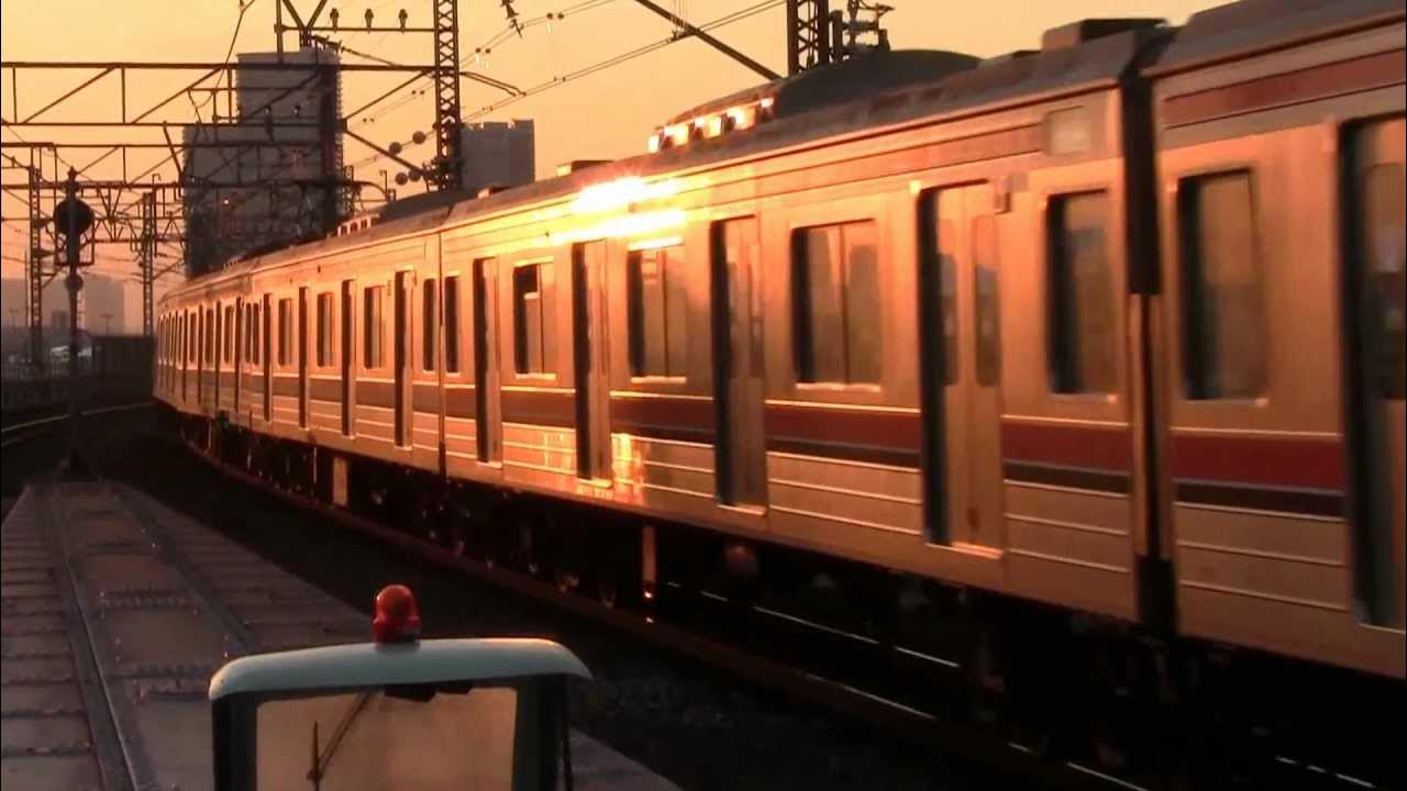 武蔵野線205系5000番台＠新木場 JR East Series 205-5000 (Musashino Line's Train)@Shin-Kiba - YouTube