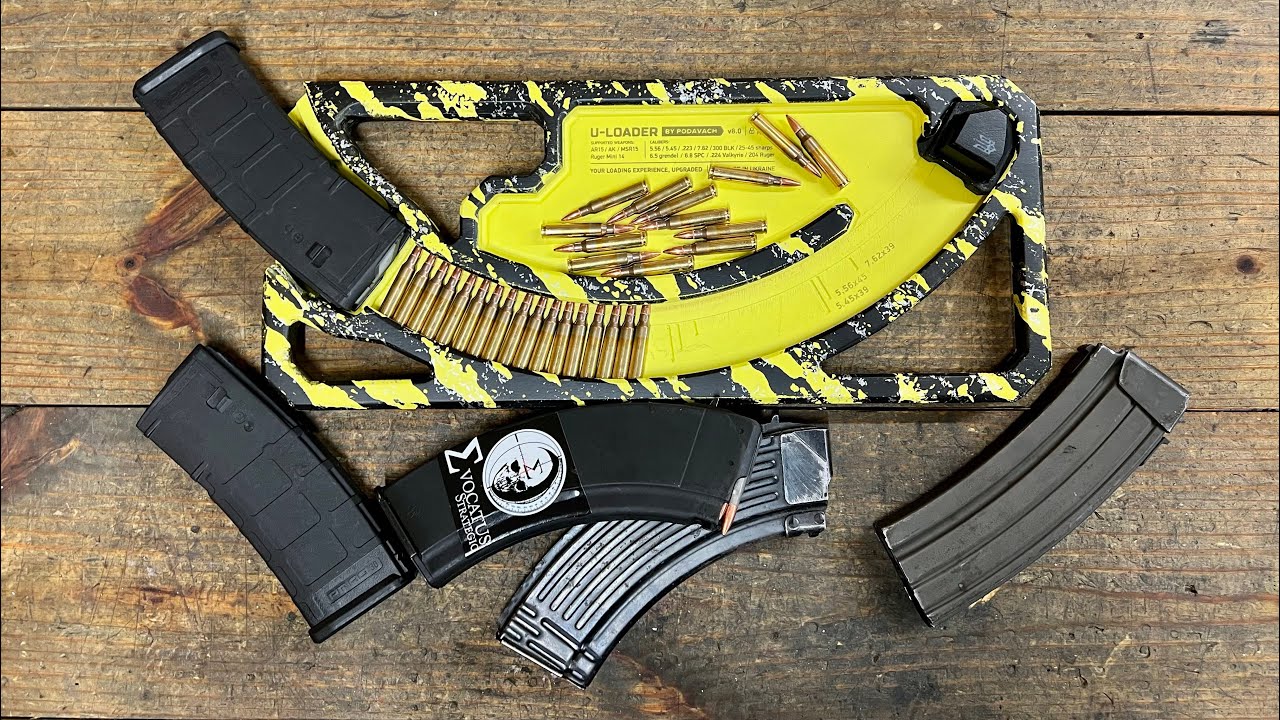 Podavach U Loader : the ultimate magazine speed loader? - YouTube