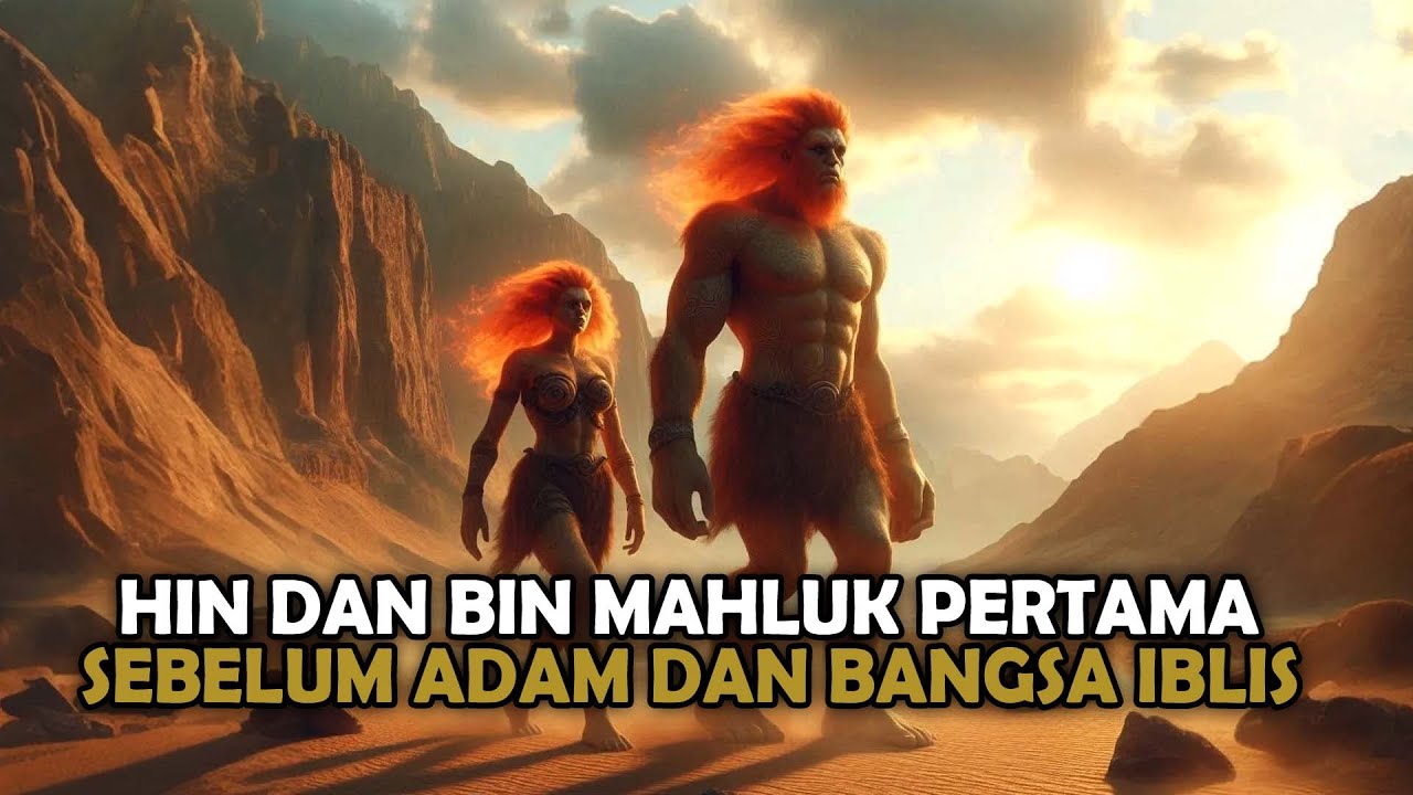TERBONGKAR Hin Dan Bin - Penghuni Bumi Sebelum Nabi Adamdan bangsa ...
