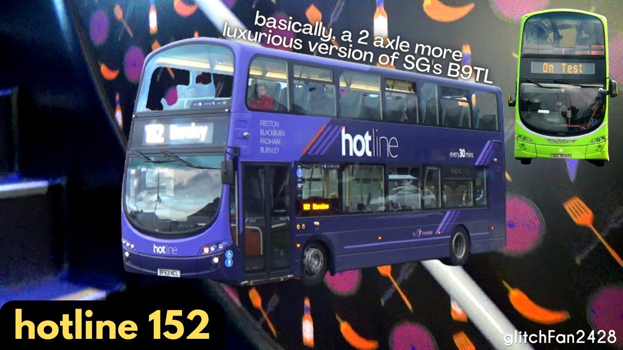 Volvo B9TL WEG 2, but luxury version! | Ride on hotline 152 [The ...
