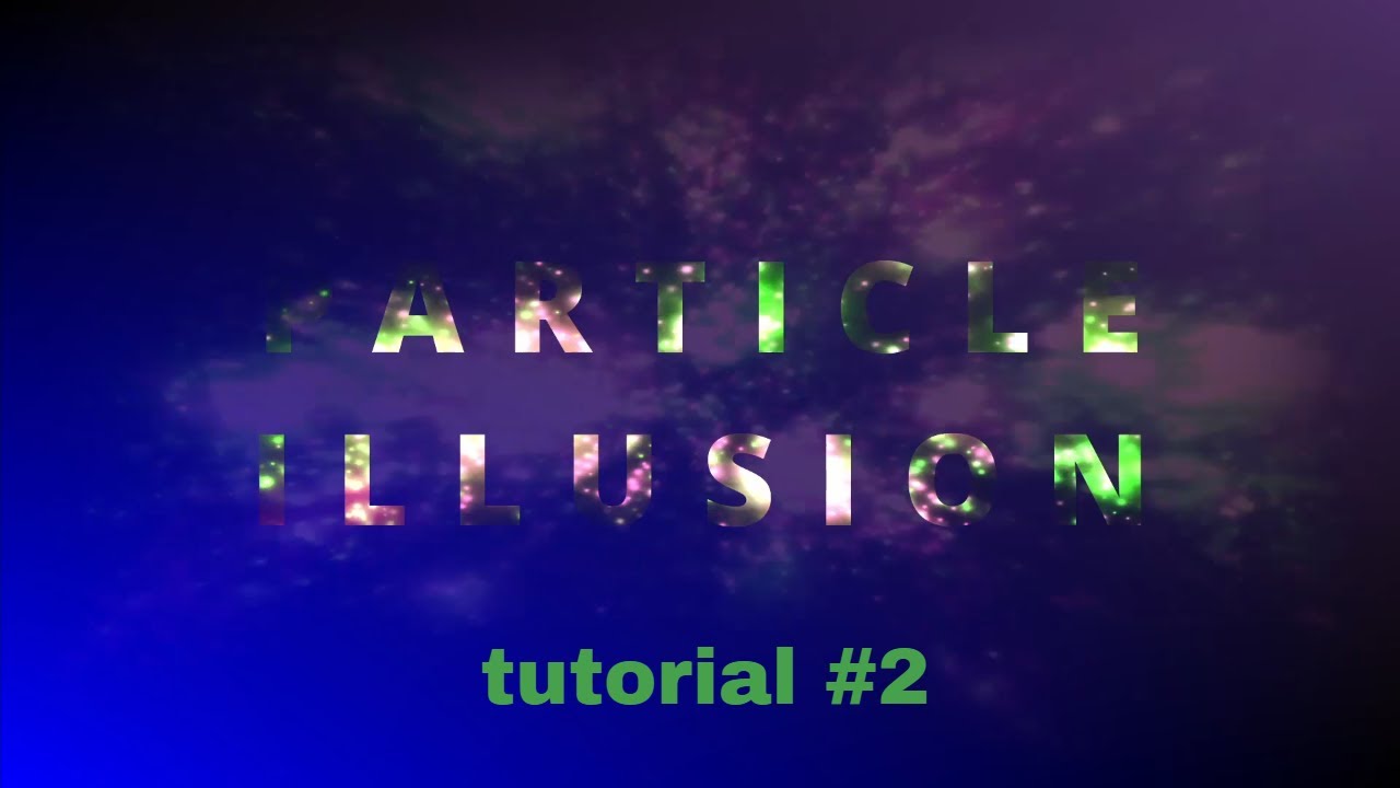 BorisFX Particle Illusion Tutorial 2 - YouTube