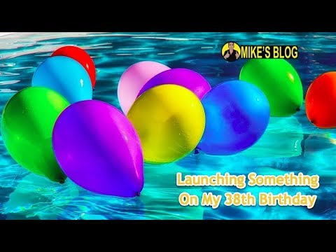 Launching something special on a birthday - YouTube