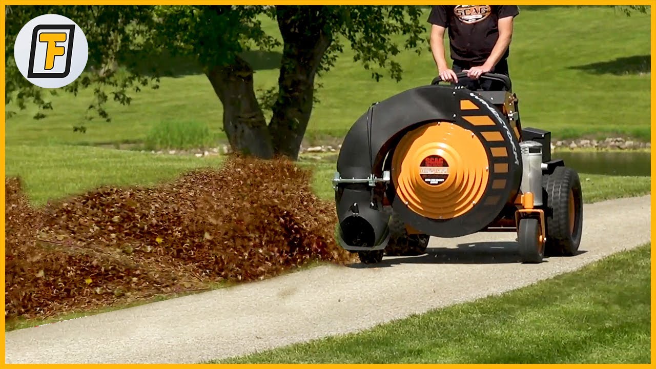 It BLOWS LEAVES like a WINDSTORM! - Incredible Lawn Sweeper, Leaf ...