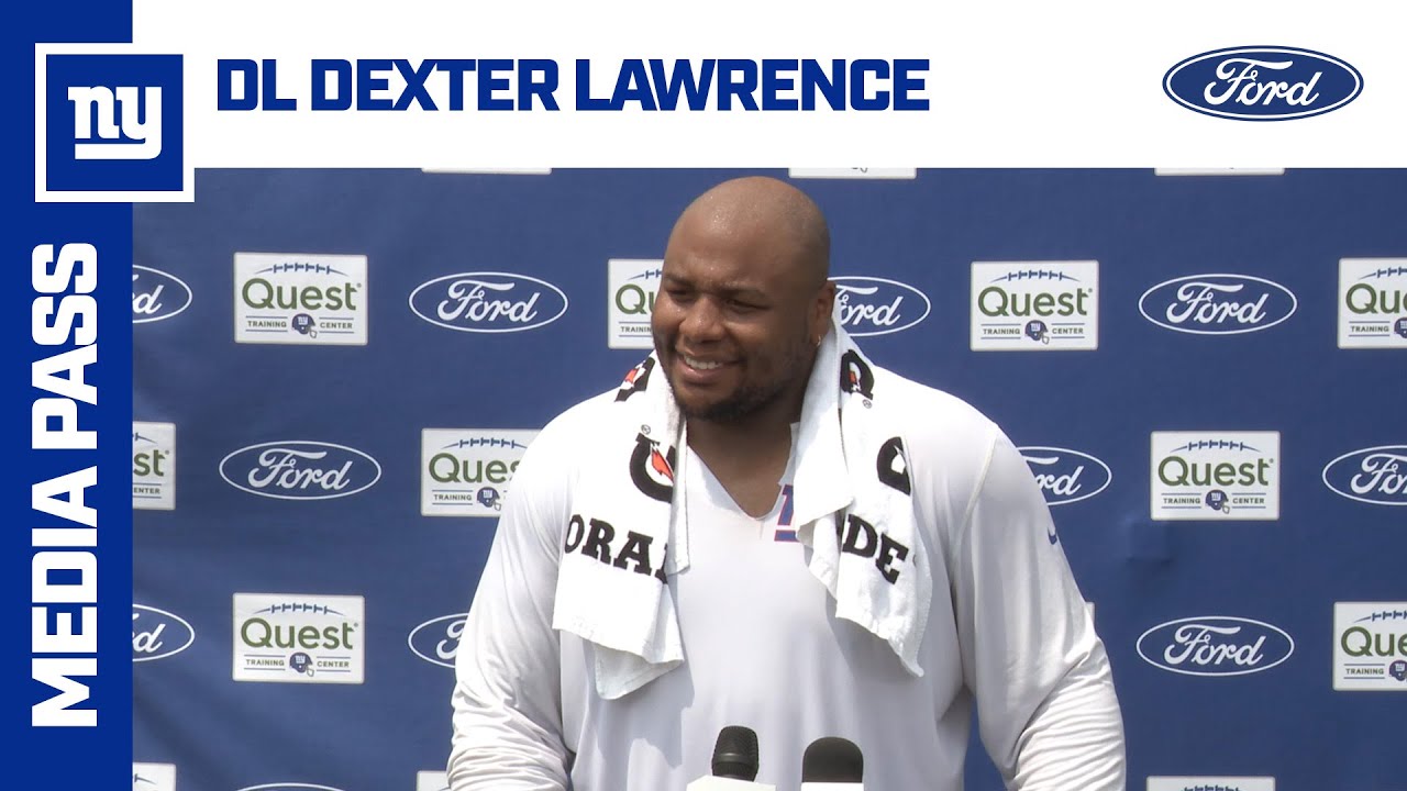 Dexter Lawrence on Studying what Legends do | New York Giants - YouTube