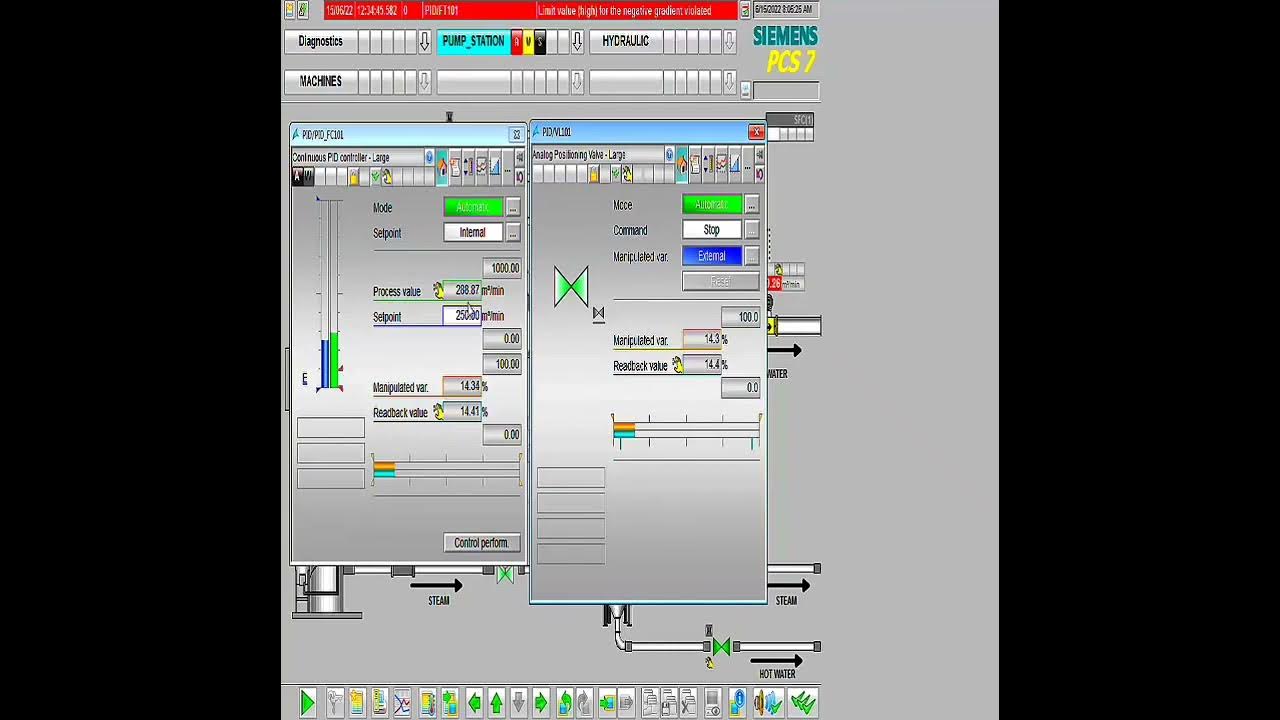 Pcs7 Pid Project Youtube