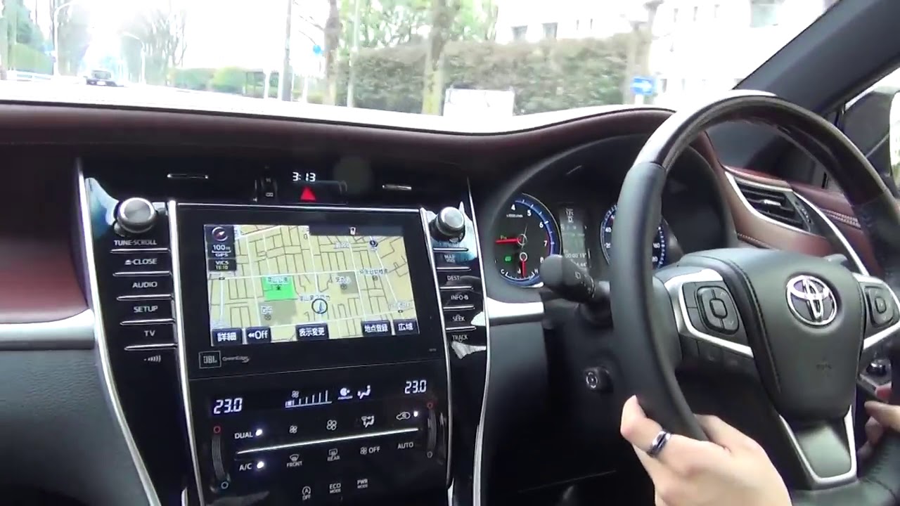 New new Toyota Harrier 2ltr TEST DRIVE - Tokyo - YouTube