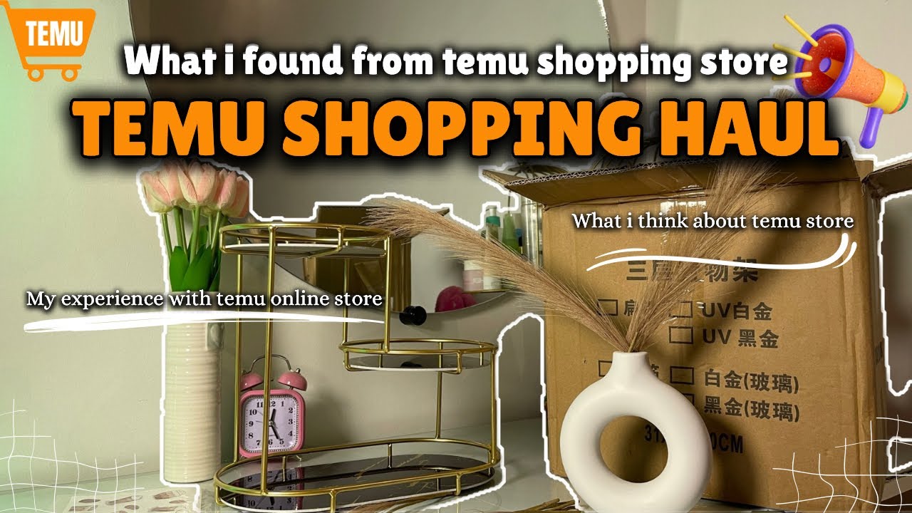 First Time Shopping From Temu Online Store | Temu Shopping Haul | Temu ...