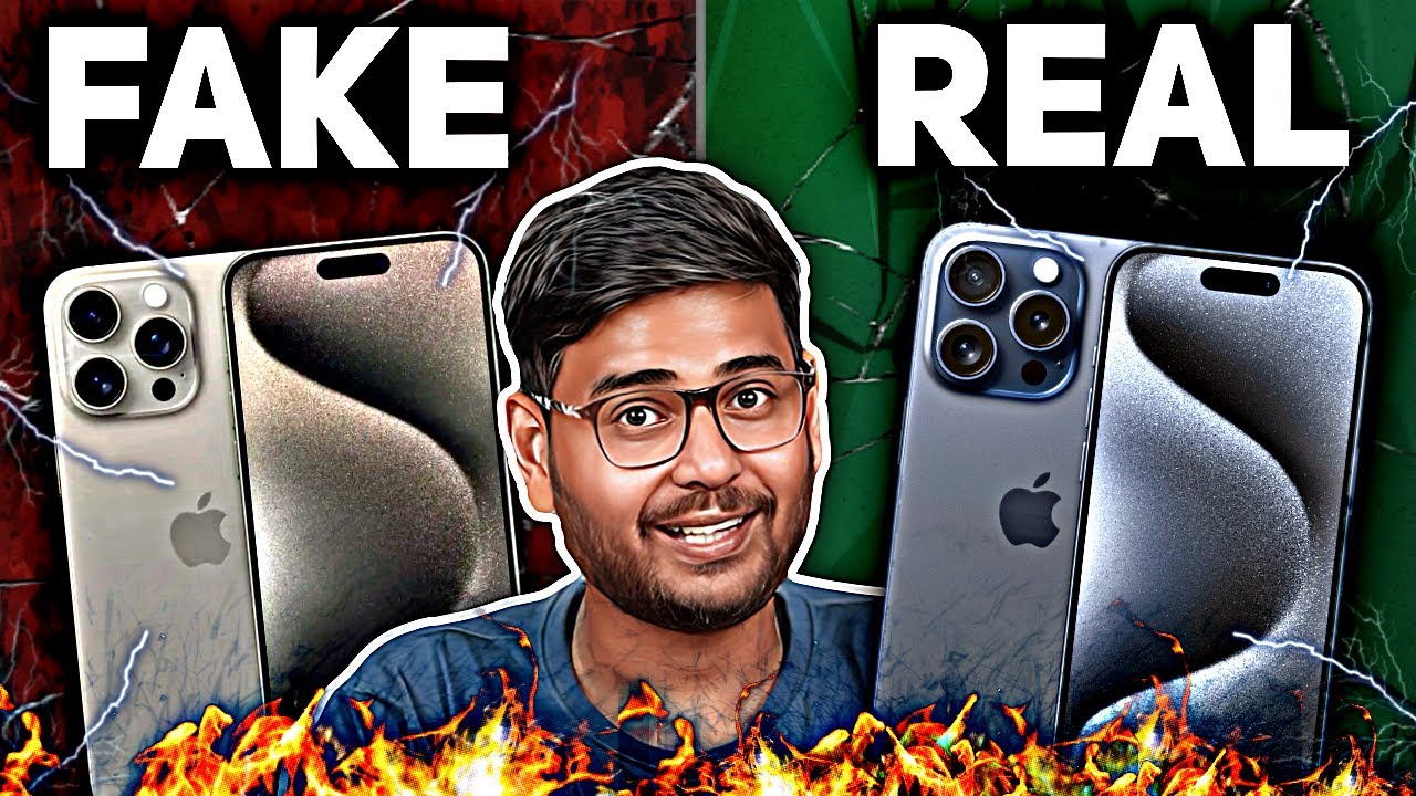 Fake vs Real iPhone... - YouTube