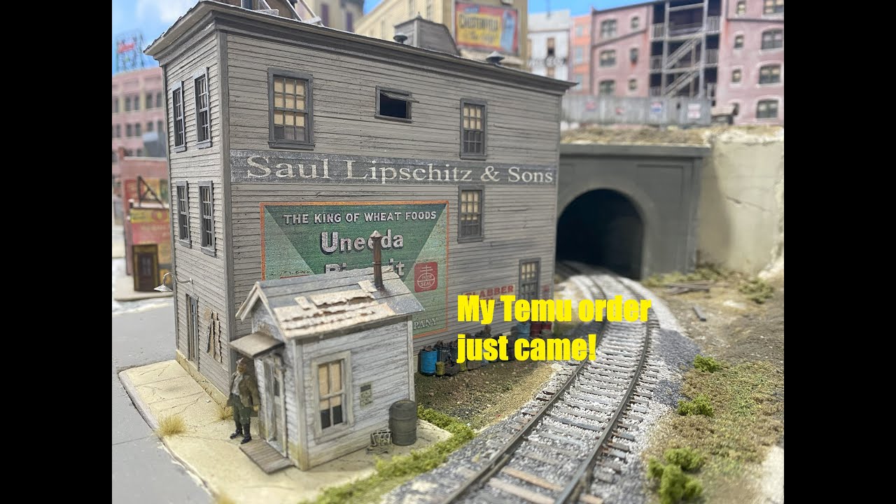 Was it worth getting model railroad scenery products from Temu? - YouTube
