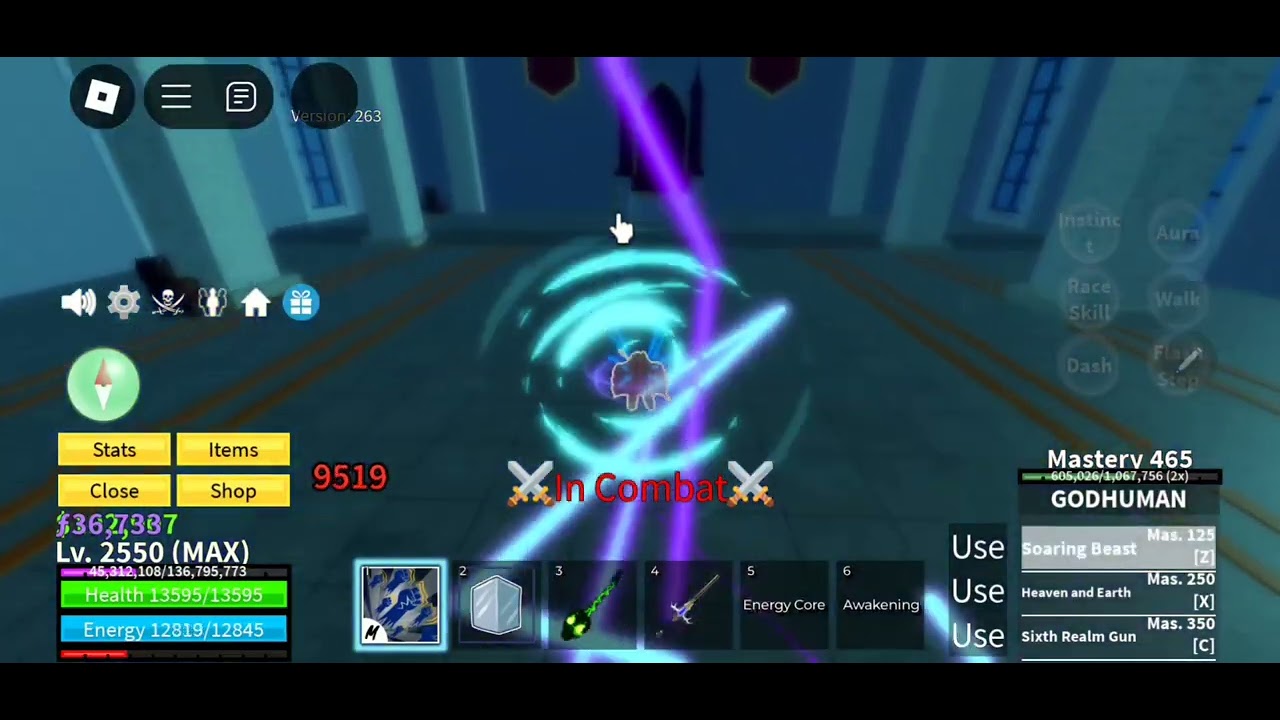 godhuman+ice+midnight blade+cyborg combo - YouTube