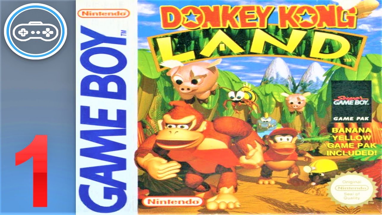 🔴Donkey Kong Land🔴 | Gameplay | Walkthrough | Longplay | Game Boy Part ...