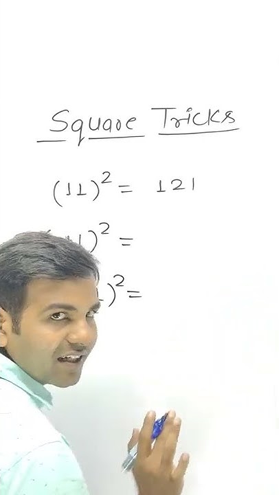 Square Shorts Trick ।। Maths Shorts Trick ।। #maths square trick #short trick ।। Sachin Sir ...