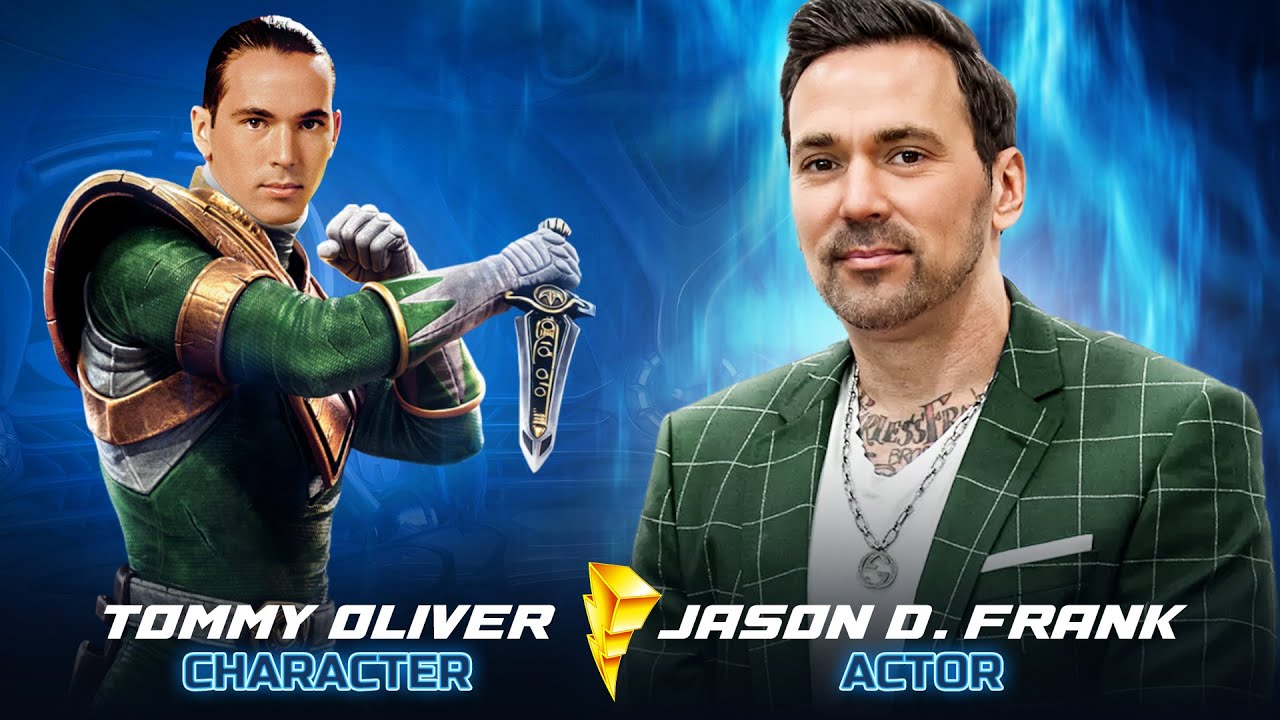 Power Rangers Tommy Oliver and Jason David Frank | Full Character and ...