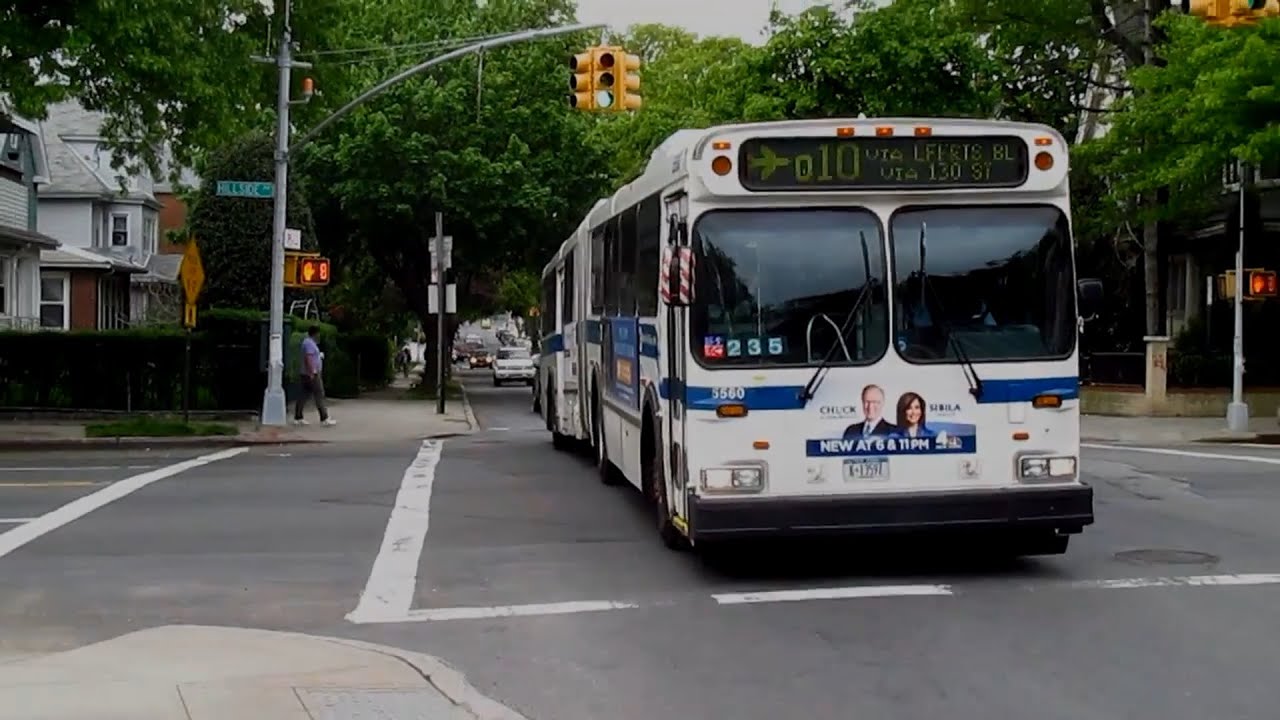MTA Bus Company: 2003 New Flyer D60HF Articulated #5560 on the Q10 ...