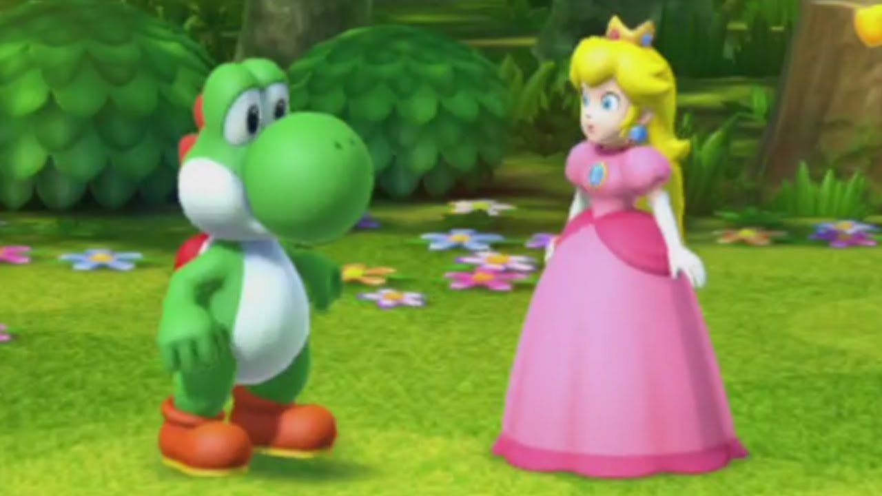 Mario Party 10 - Yoshi vs. Peach - Mushroom Park - YouTube