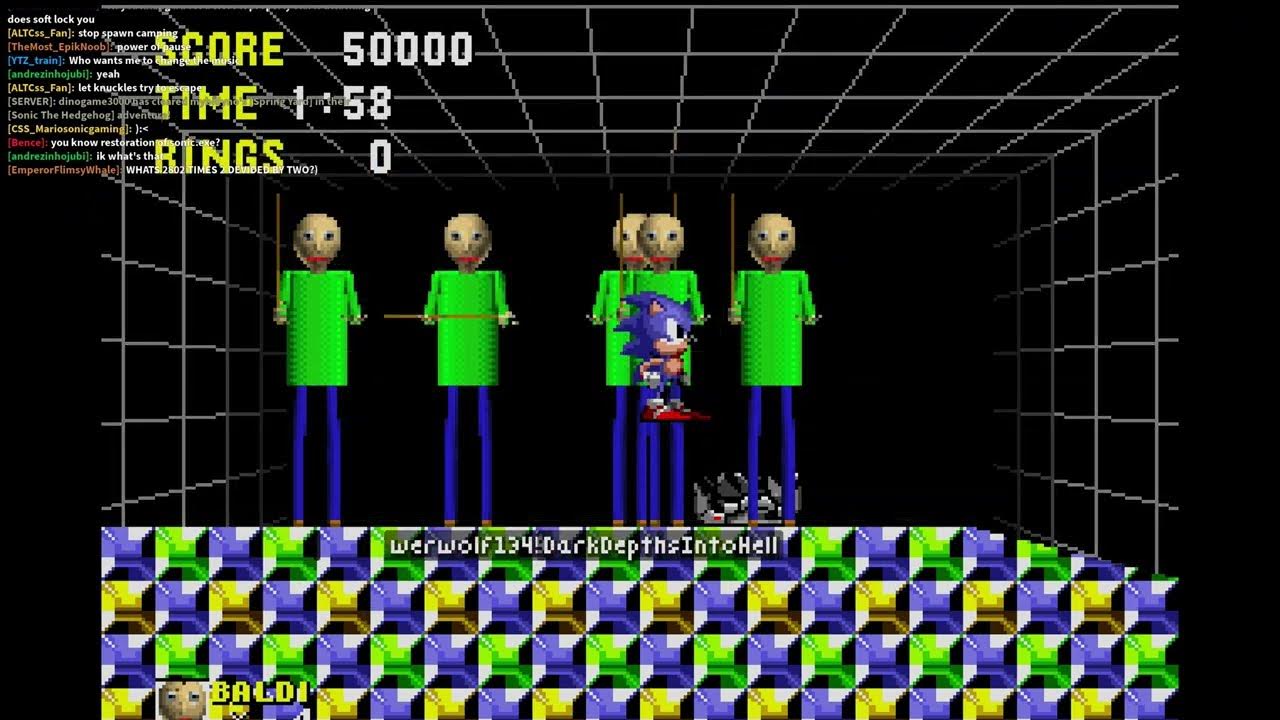 WHY IS BALDI HERE (CSS Test Server bug) - YouTube