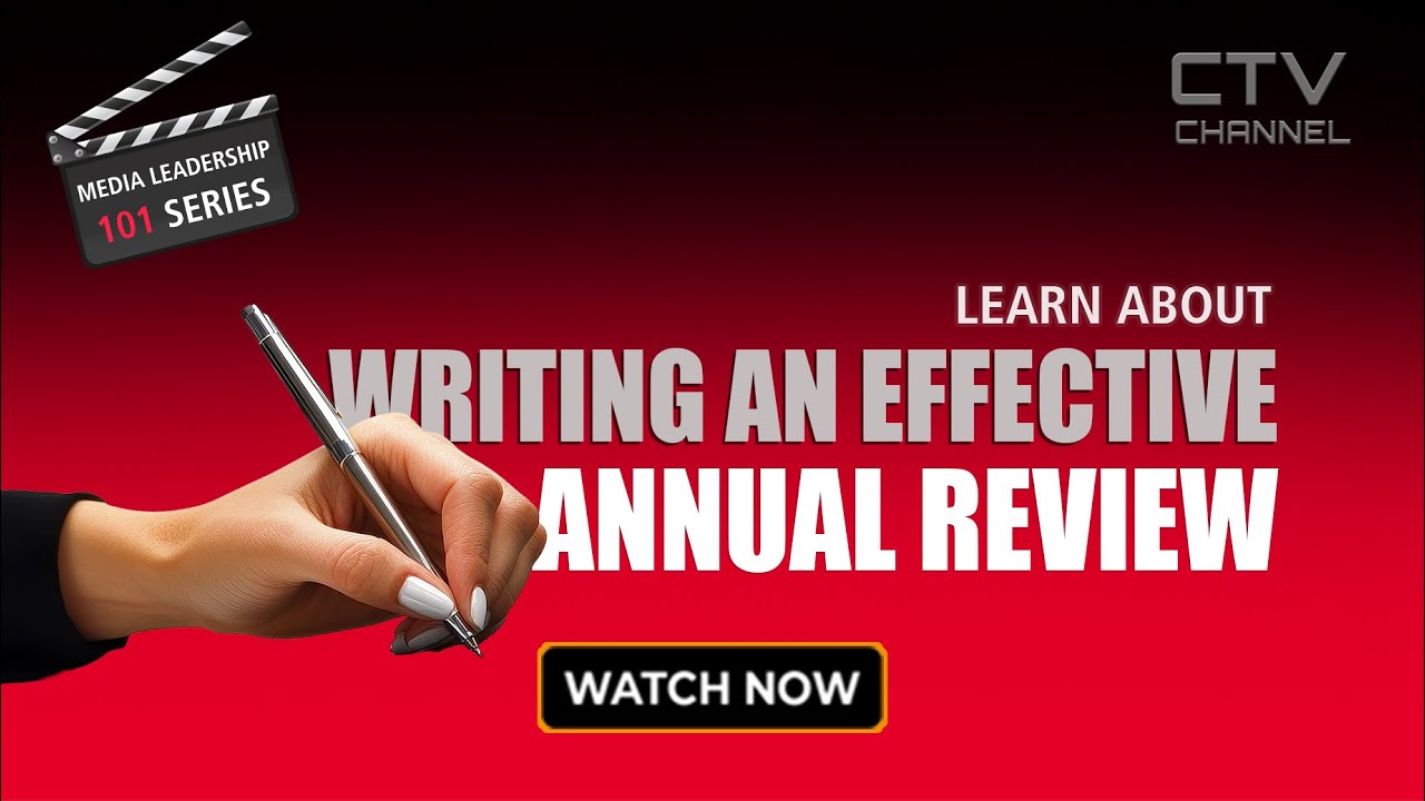 Writing An Effective Annual Review - YouTube