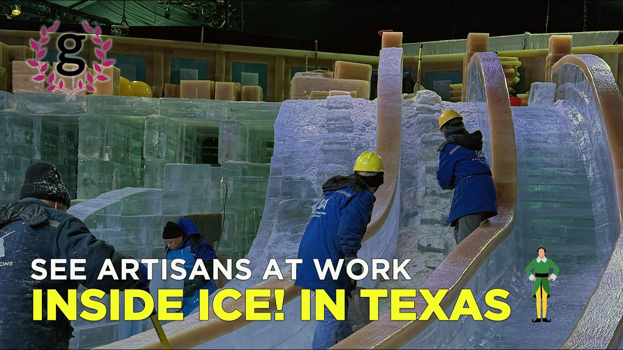 Unedited Footage from Inside ELF ICE! at Gaylord Texan as Artisans ...