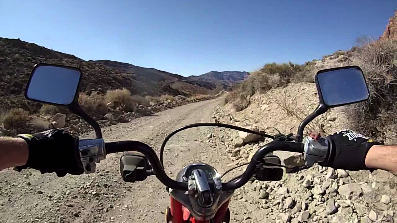 Trail Riding in Death Valley on Honda CT90 and Honda CT110 - Part 2 ...