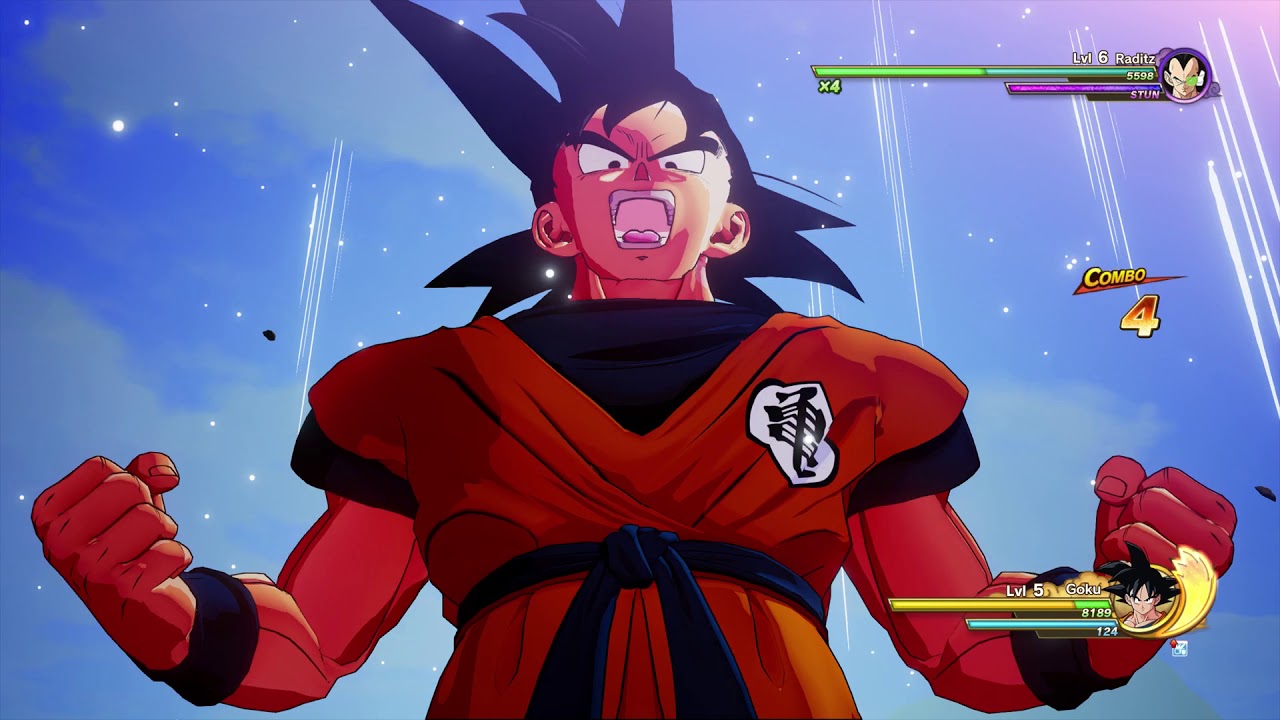 Dragon Ball Z: Kakarot - Final Raditz Boss Fight - YouTube