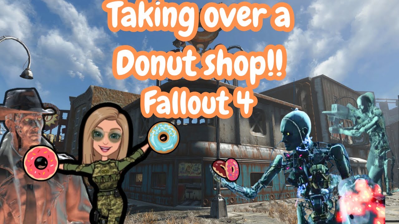 Taking over a Donut Shop! | First time playing Fallout ep. 20 - YouTube