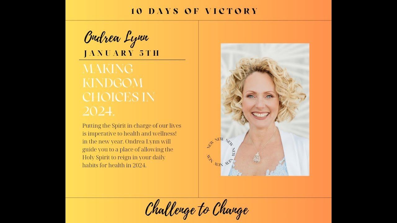 Victory Challenge with Ondrea Lynn and Carrie Ann Barrette - Day 5 ...