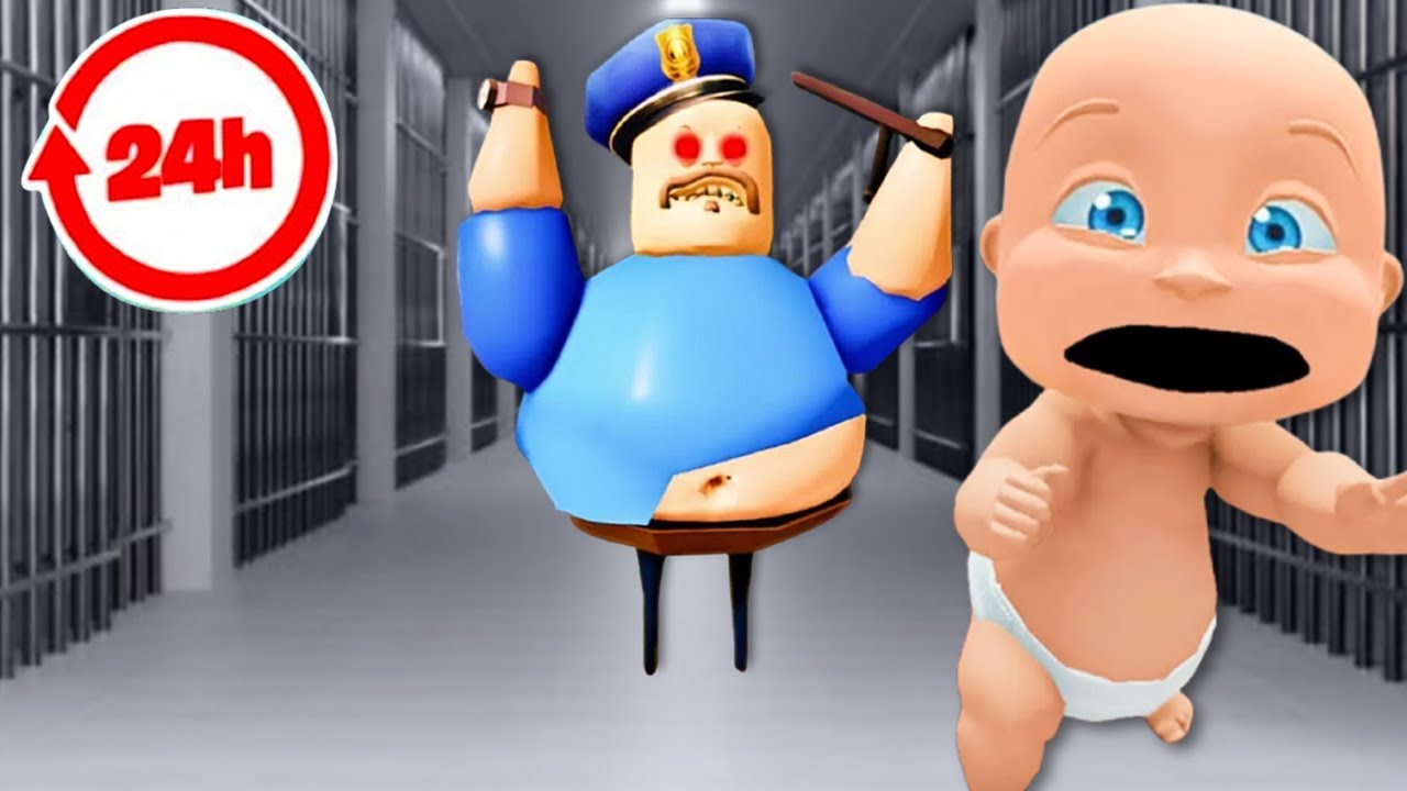 Baby Escapes BARRY PRISON for 24 HOURS! - YouTube