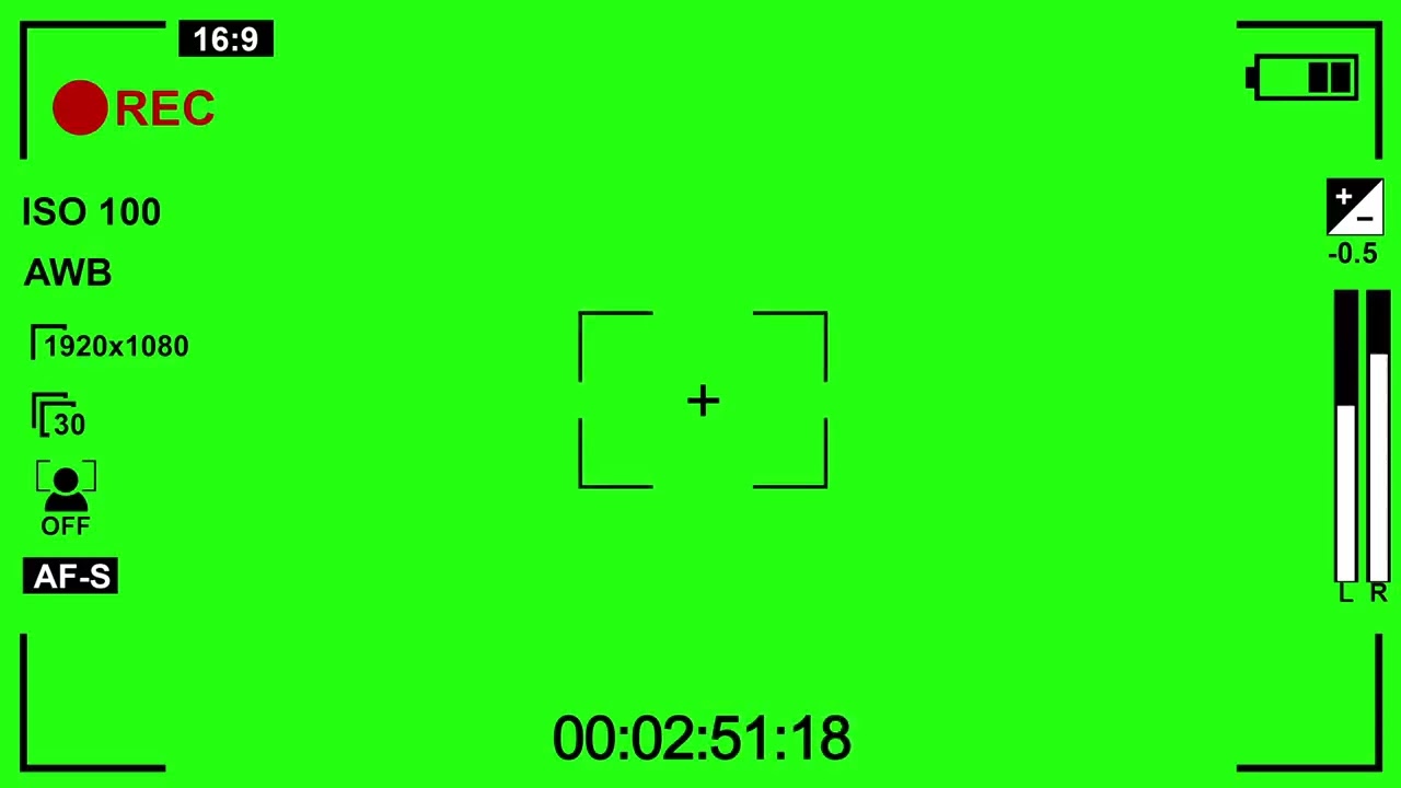 Camera Recording Green Screen Footage - YouTube