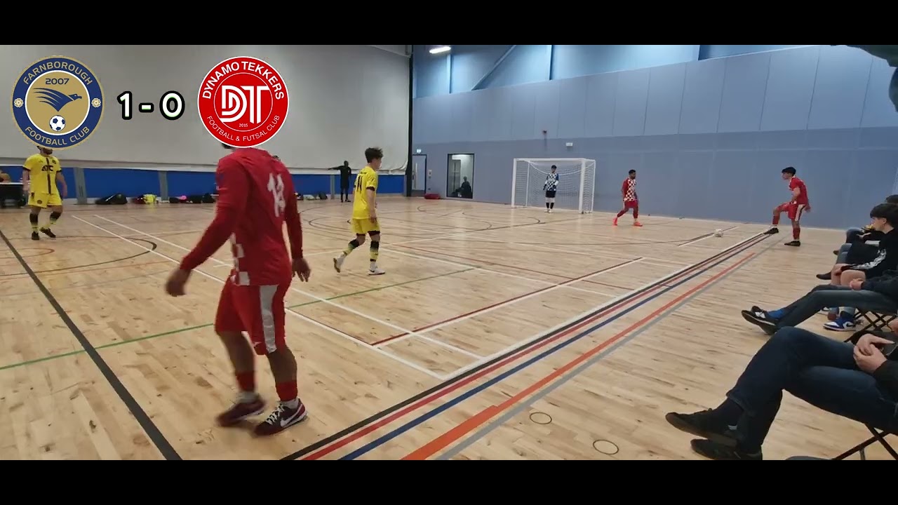 Farnborough v Dynamo Tekkers - National Futsal League - YouTube