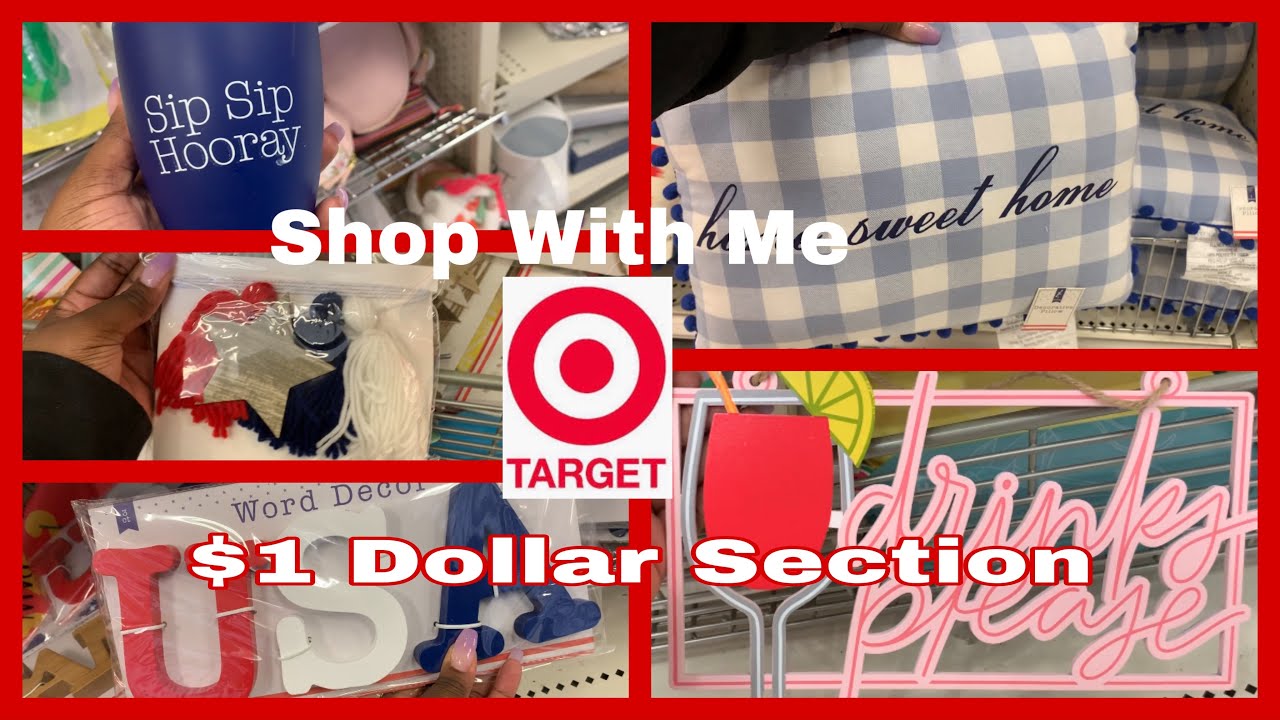 Shop with me at Target New in the dollar section - YouTube