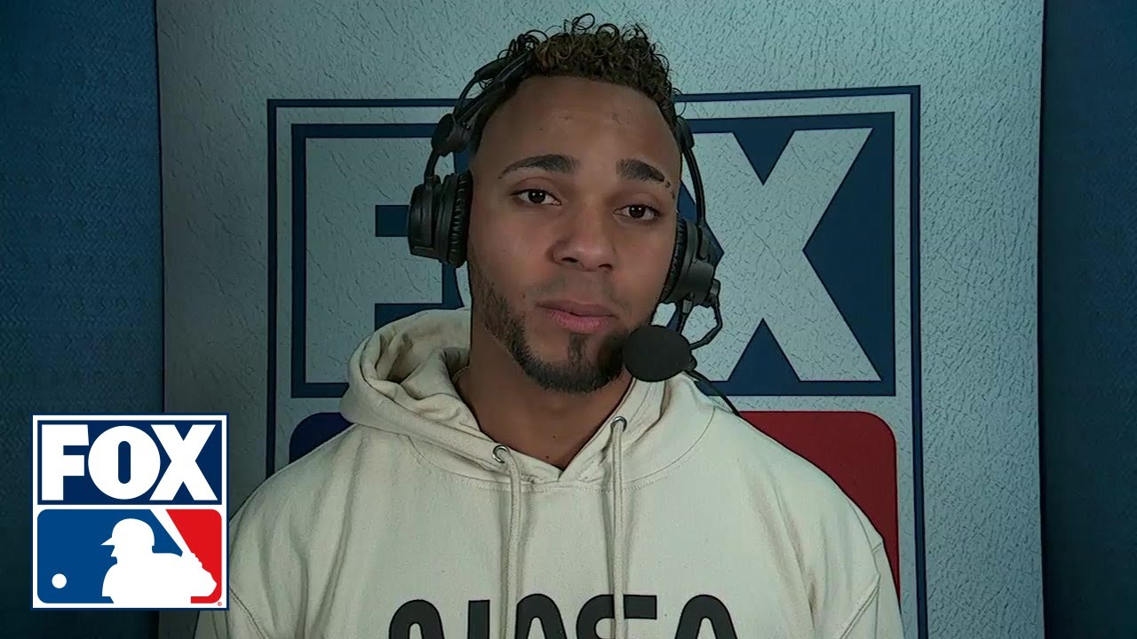Xander Bogaerts talks to the FOX MLB crew after Game 2: 'We’re eating ...