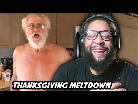 Angry Grandpa Thanksgiving meltdown | Reaction!!! - YouTube