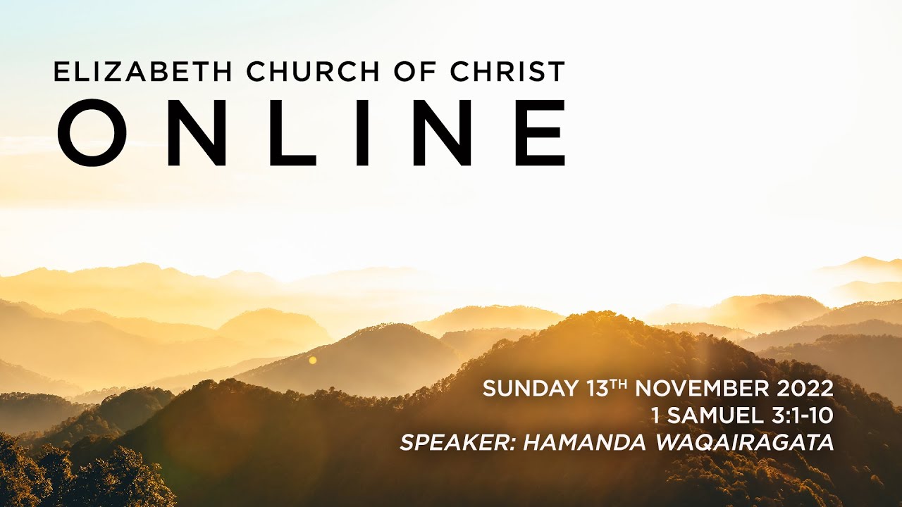 Sunday November 13th 2022 Worship Service - YouTube